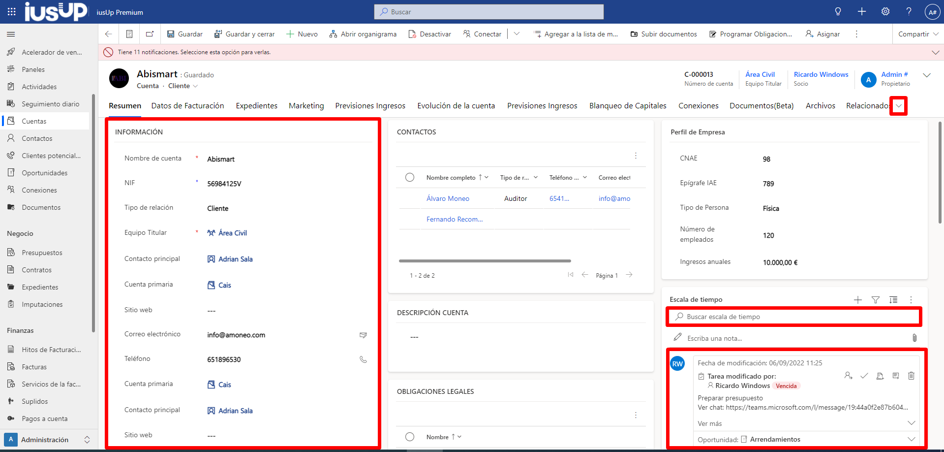 iusUp se moderniza: cambios a nivel de interfaz y funcionalidades